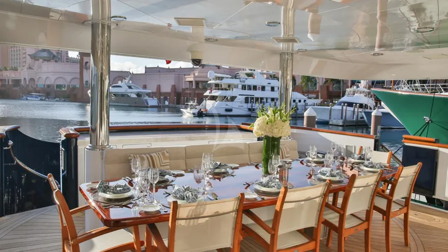 REBEL yacht for charter (Trinity Yachts, 48m, 2005)